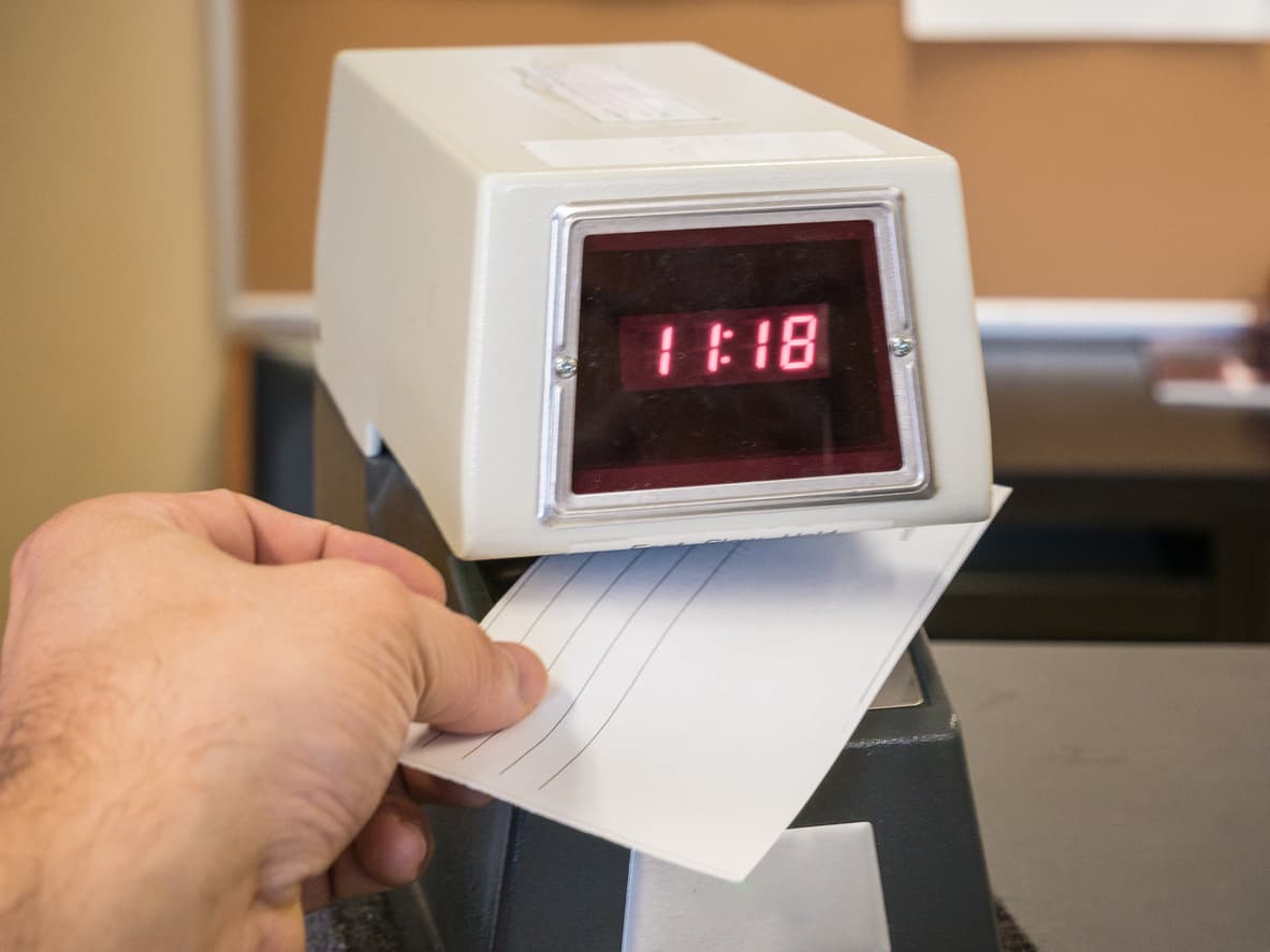 Pointeuse ou badgeuse | Comparez des devis gratuits